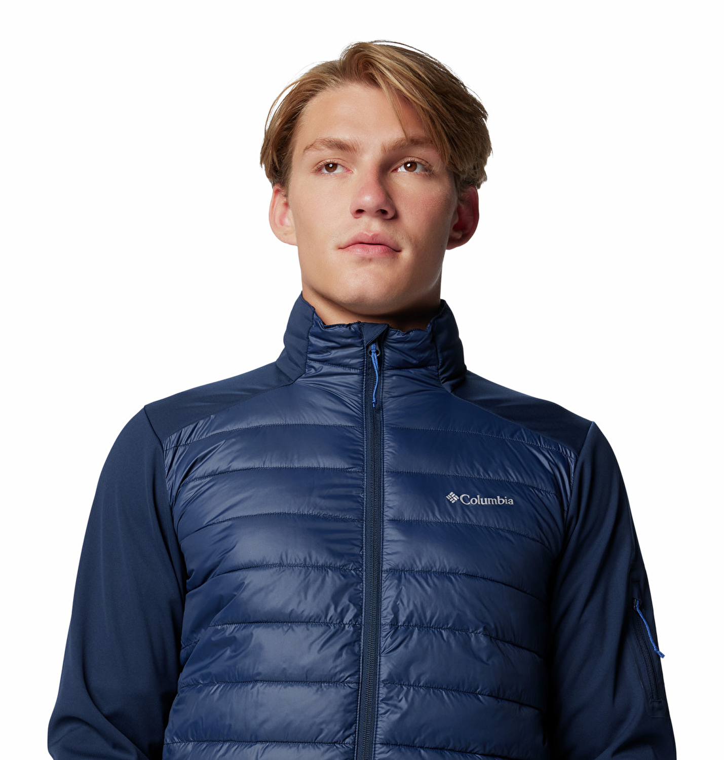 Columbia Erkek PFG Lacivert Columbia Tech Hybrid Softshell ...